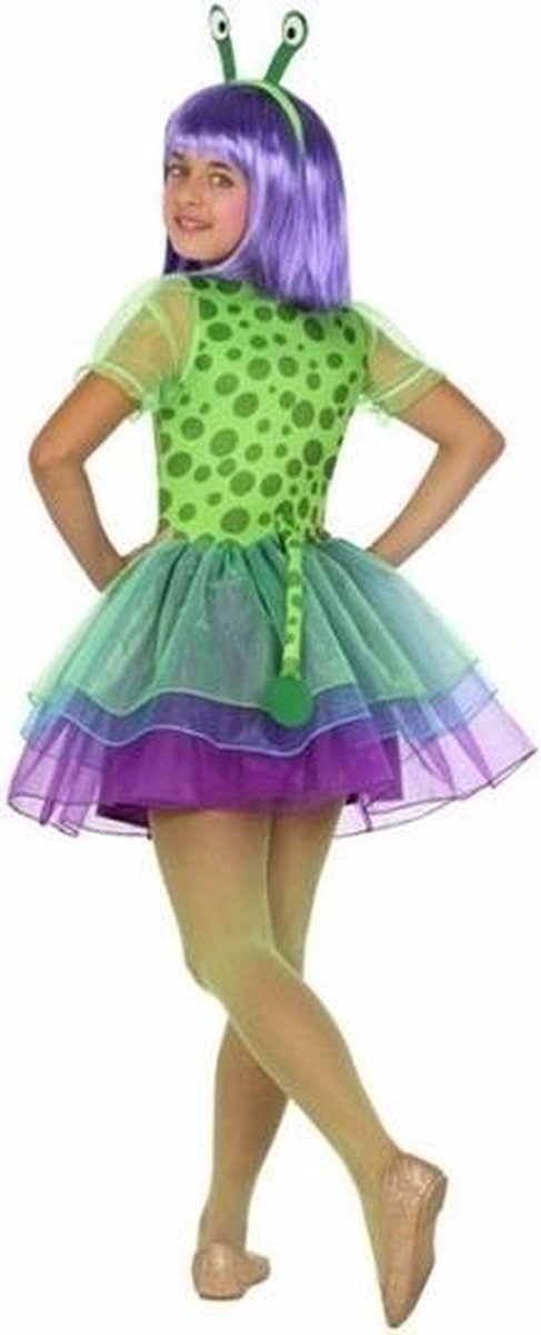 Neon alien kostuum / verkleedpak voor meisjes - sciencefiction 116 ...