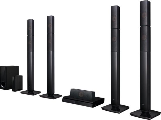 LG LHB655NW home cinema-systeem 3D 5.1 kanalen 1000 W Zwart | bol