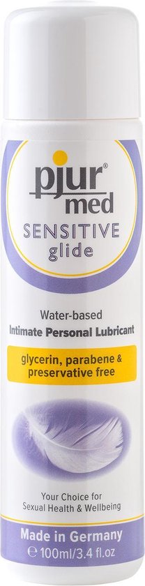 Pjur MED Sensitive Glijmiddel Waterbasis - 100 ml | bol