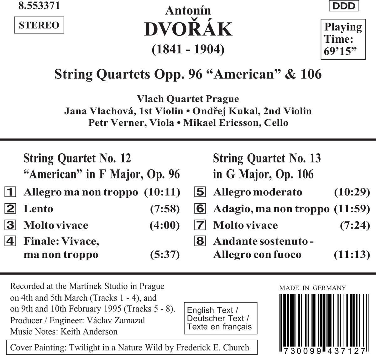 Vlach Quartet Prague - String Quartets 1 (CD), Vlach Quartet Prague | Muziek | bol.com
