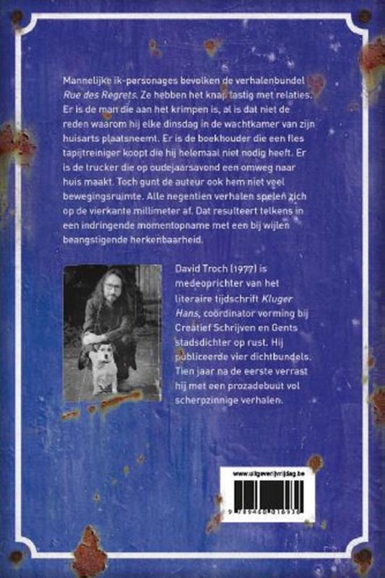 Rue des Regrets, David Troch | 9789460016936 | Boeken | bol