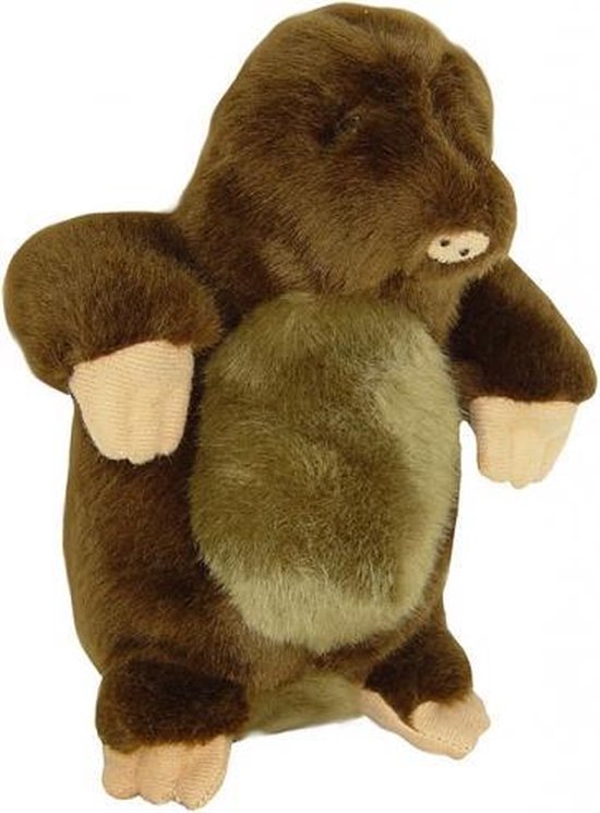 Pluche mol knuffel 17 cm | bol.com
