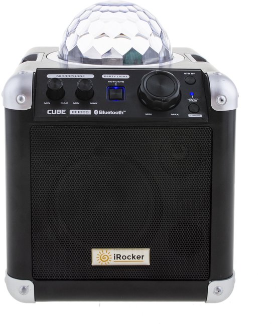 Bluetooth speaker sing cube met LED party light 50W | bol