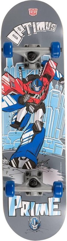 Transformers Optimus Prime Skateboard Grijs 79 X 20 Cm | bol.com
