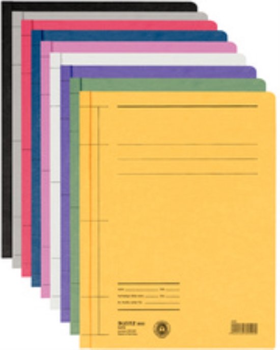 Cardboard binder - A4 - yellow - A4 - Yellow - 250 sheets - 240 mm ...