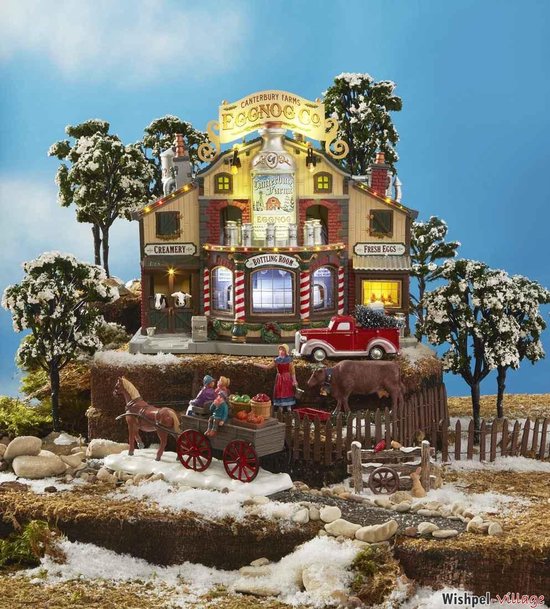 Lemax - Canterbury Farms Eggnog Factory - With 4.5v Adaptor | bol.com