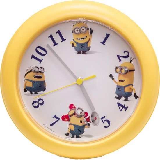 Minions 2 - Wall Clock with Sound 24cm | bol.com