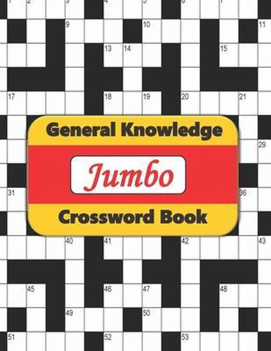 Jumbo General Knowledge Crossword Book, Sandra Man | 9798702963938 ...