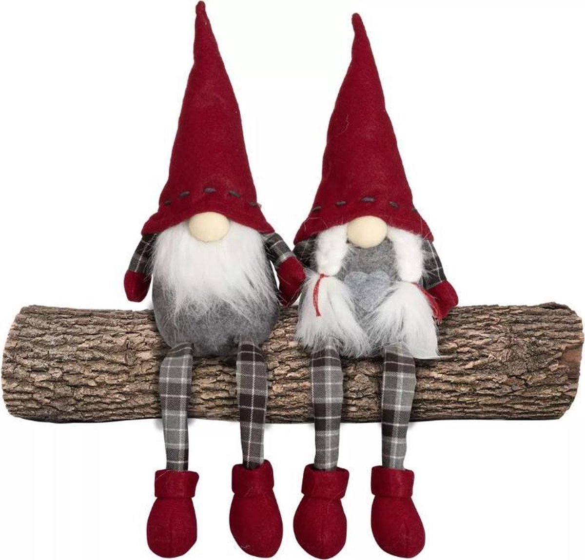 kabouters - Gnome - set met mannelijk en vrouwelijk kabouter - 17 cm ...