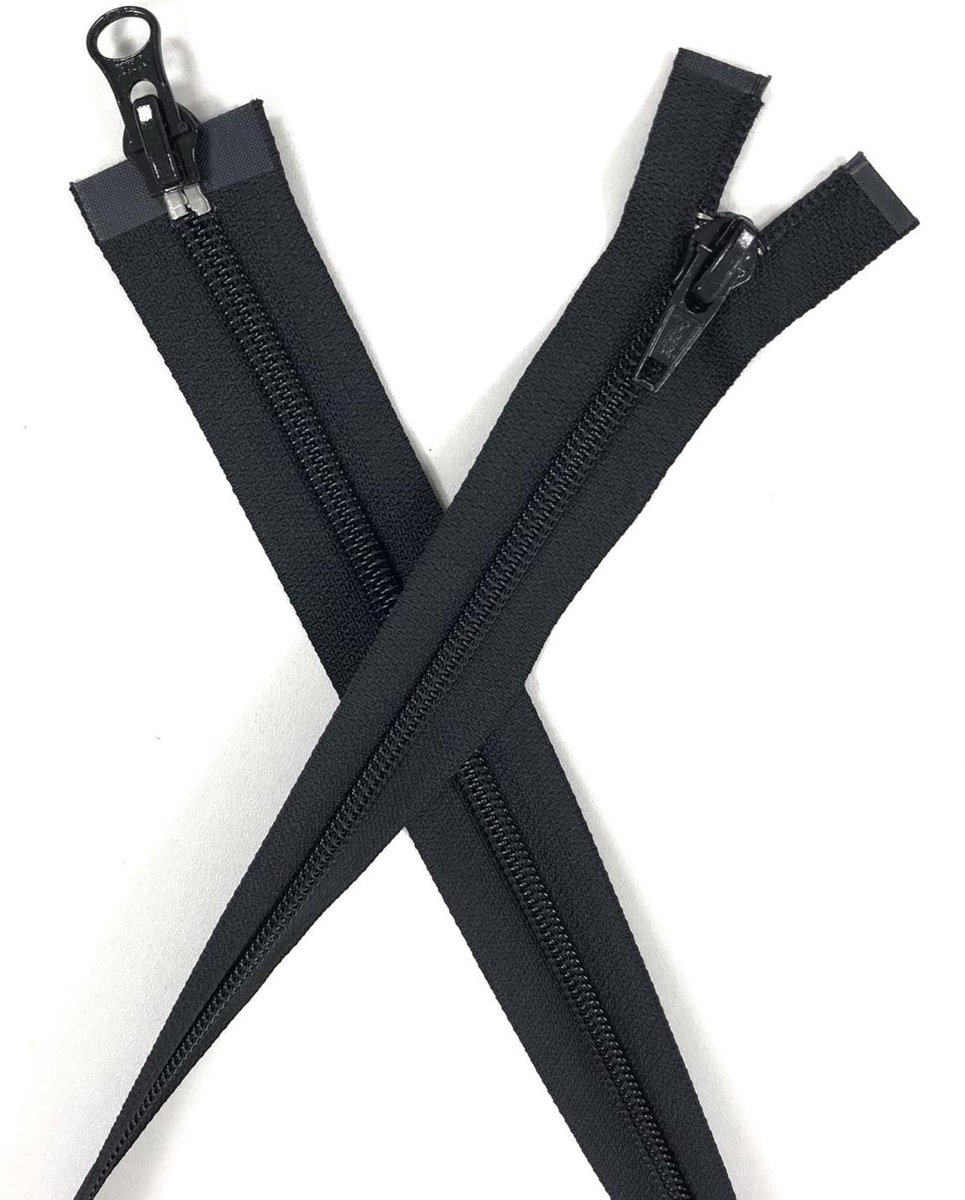 YKK rits dubbel deelbaar spiraal 65 cm zwart | bol.com
