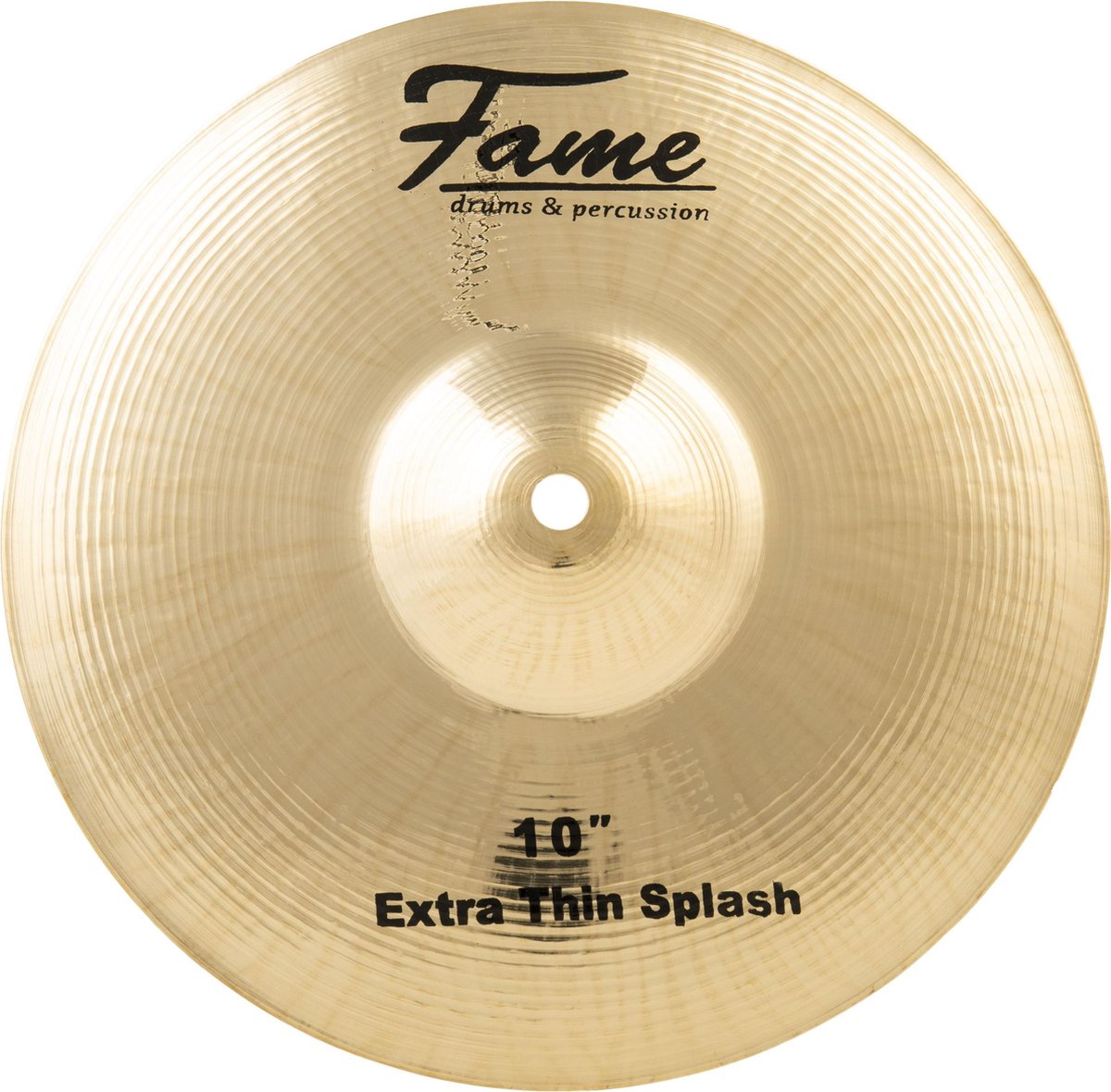 Fame Masters B20 Extra Thin Splash, 10", Natural Finish - Splash bekken ...