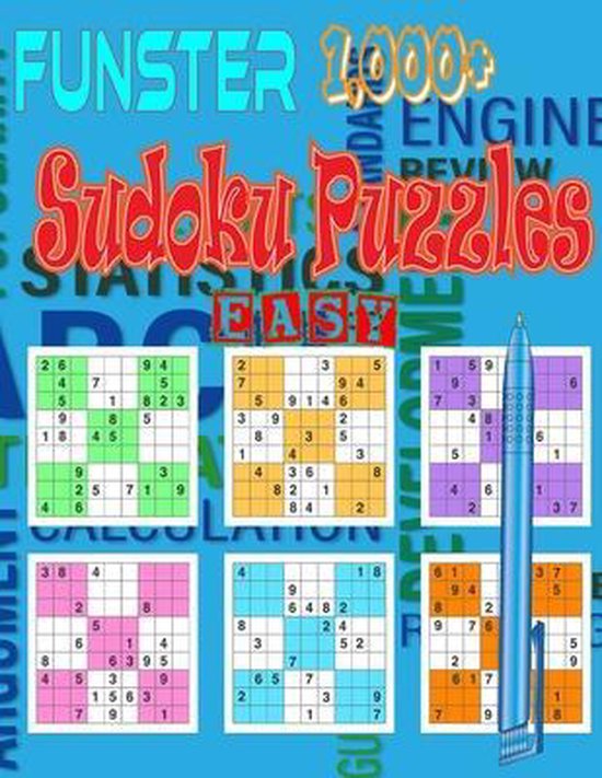 Funster 1,000+ Sudoku Puzzles Easy, Sudoku Puzzles YAYA | 9798725070910 ...