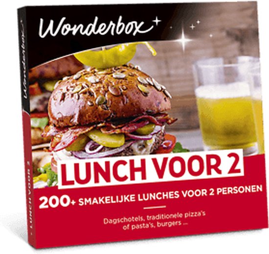 Wonderbox Lunch Voor 2 - 200 Restaurants | bol