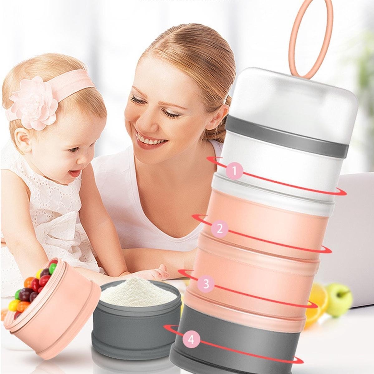Melkpoeder Toren - Melkpoeder Doseerdoosjes - Babyvoeding ...