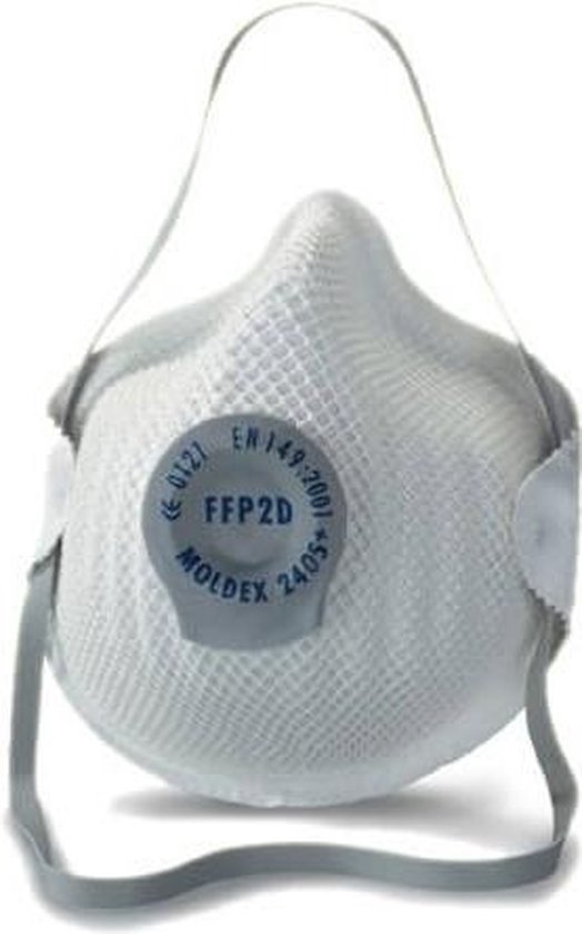 Moldex fijnstofmasker 2405 FFP2-V (20 stuks) | bol.com
