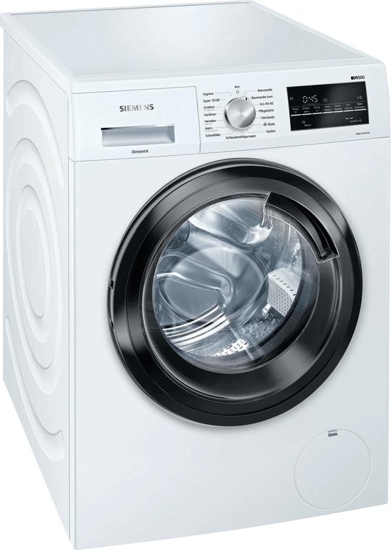 Siemens iQ500 WM14G400DE wasmachine Voorbelading 8 kg | bol.com