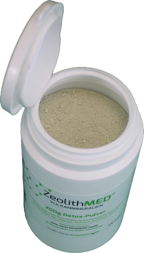ZeolithMED - Zeoliet - 200 gram - detox | bol