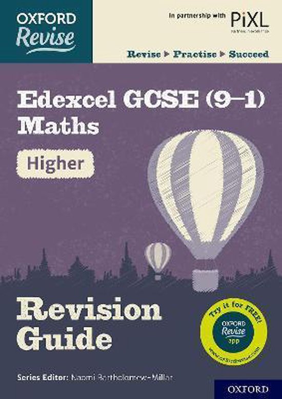 Oxford Revise: Edexcel GCSE (9-1) Maths Higher Revision Guide | 9781382006514 | Katie... | bol.com