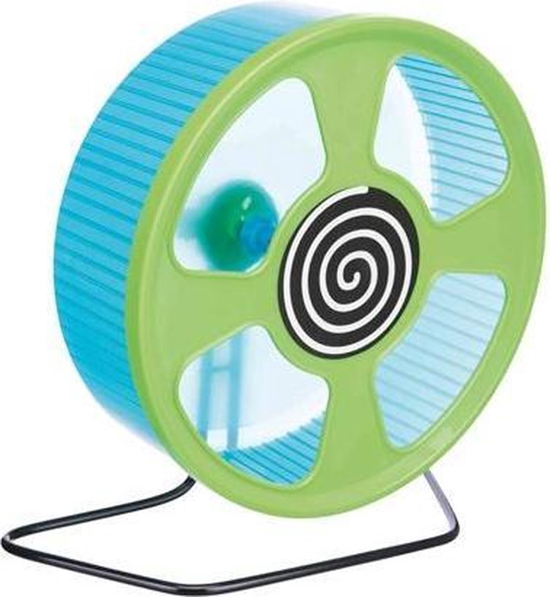 Trixie Looprad Hamster en Dwergmuizen - Kunststof - Assorti Kleur - 33 CM | bol