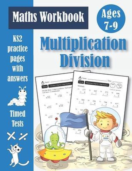 Multiplication and Division Workbook - KS2 Maths Timed Tests ...