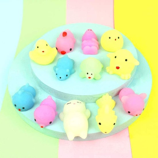 Mochi Squishy - 5x stuks | Squeezei - Fidget Toy - Pop It - Simple ...