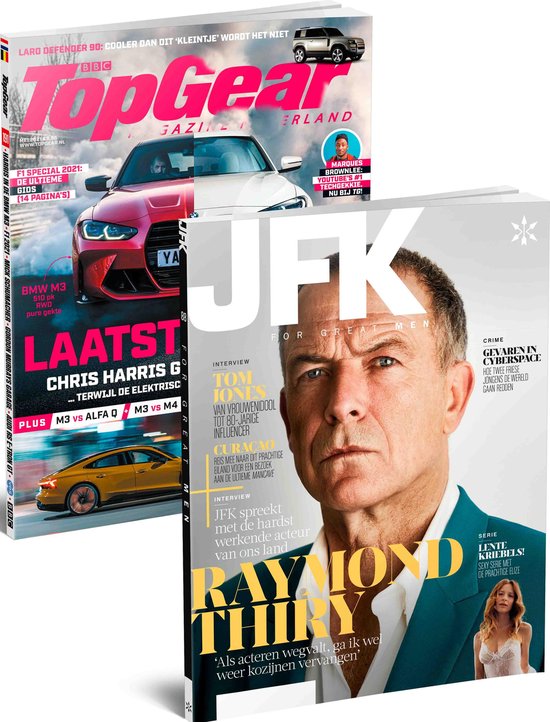 TopGear Magazine 191 + JFK Magazine 88 | bol