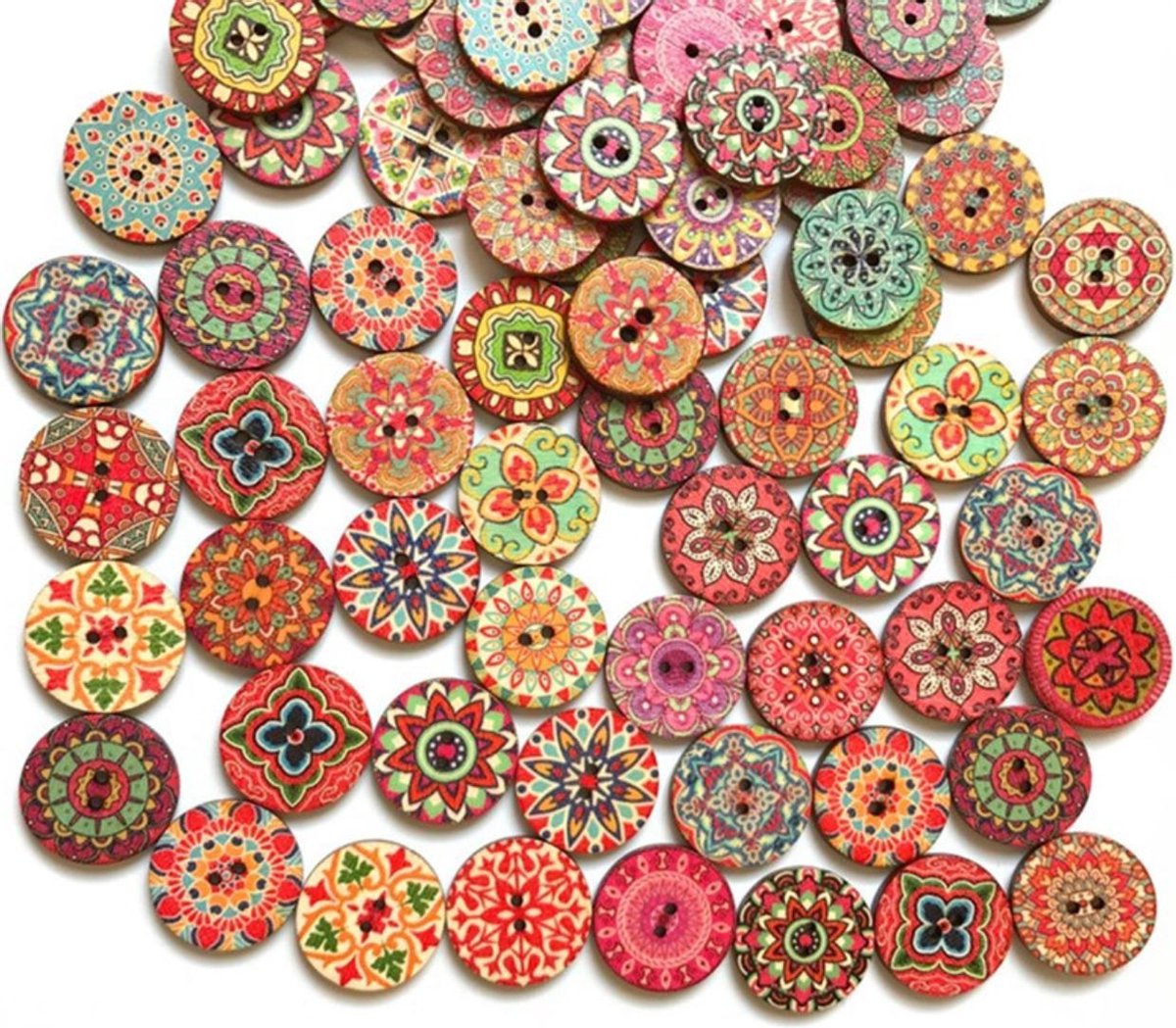 Hiden | Retro Houten knopen - Cartoon - Kleding - Tassen - Knopen voor ...