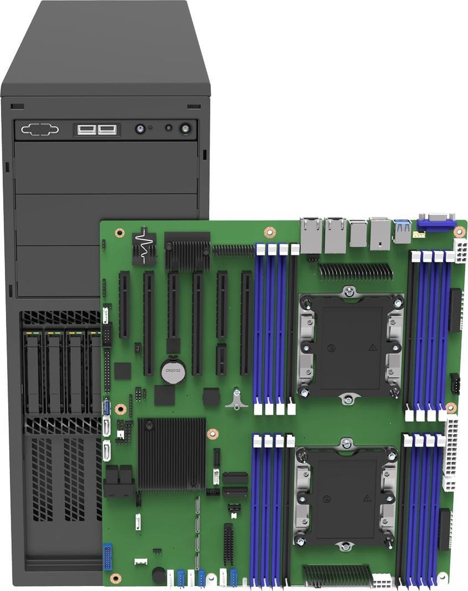 Intel S2600STBR moederbord Intel® C624 LGA 3647 SSI EEB | bol.com