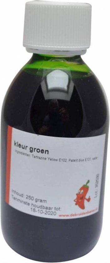 Kleurstof groen 250 cc | bol