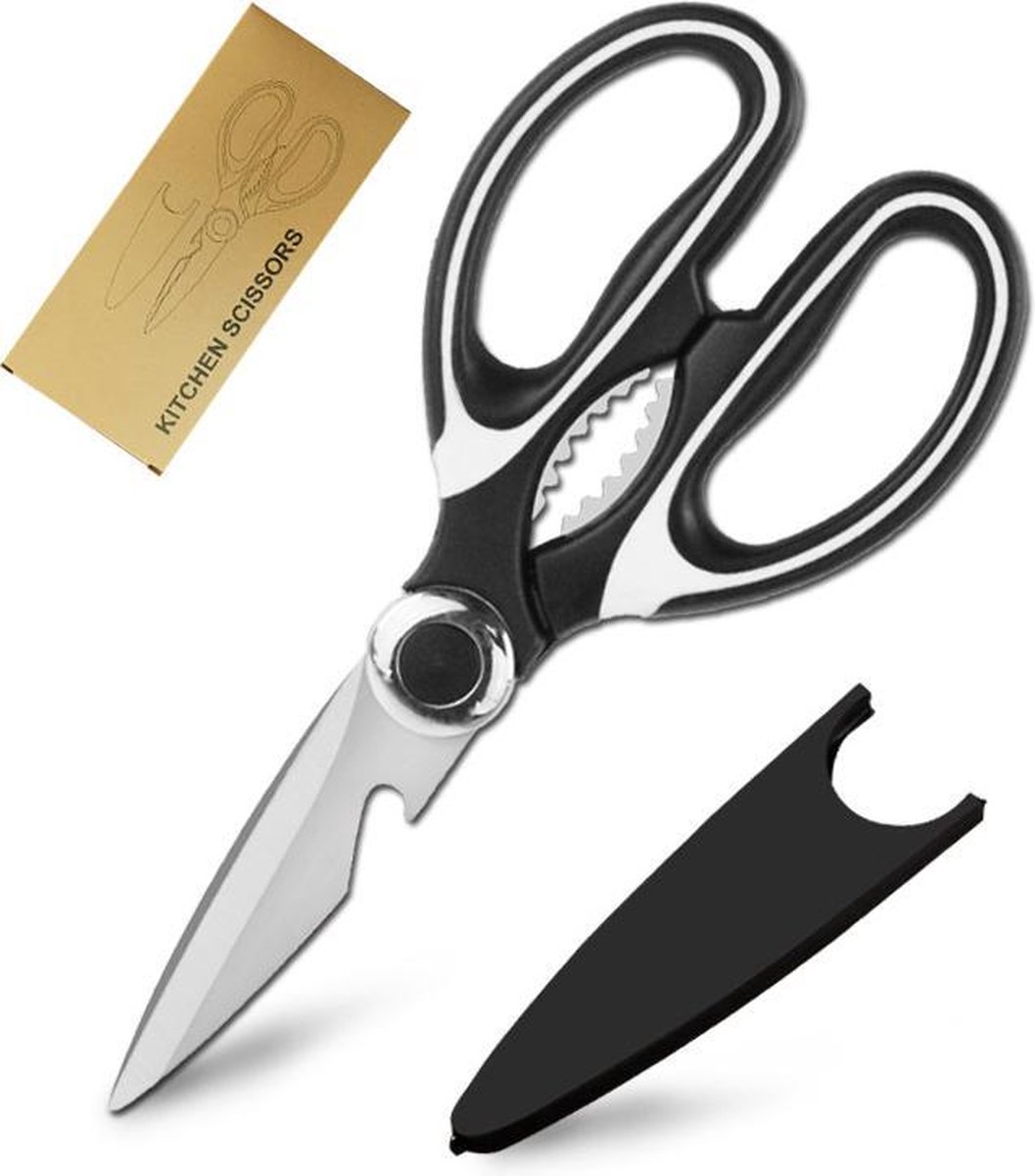 Multifunctionele keukenschaar - Stevige RVS keuken schaar voor ...