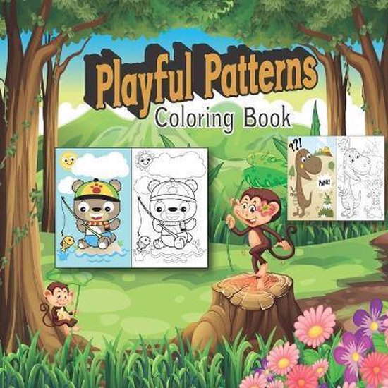 Playful Patterns Coloring Book, Mariaa Elamlaki | 9798665667607 ...