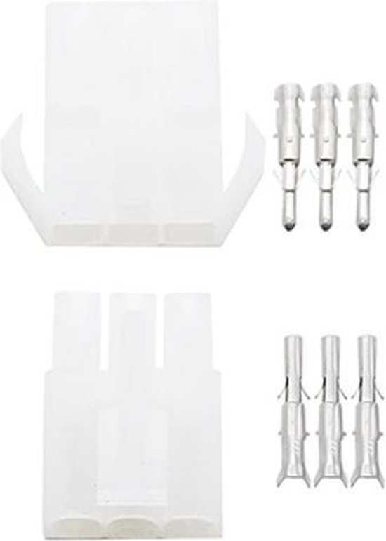 Tamiya - Accupack stekker set - 3-polig | bol.com