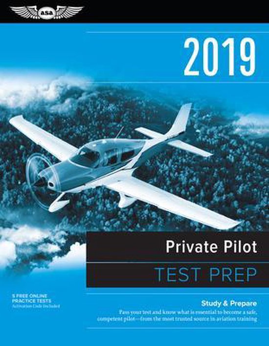 Private Pilot Test Prep 2019, Asa Test Prep Board | 9781619546509 ...