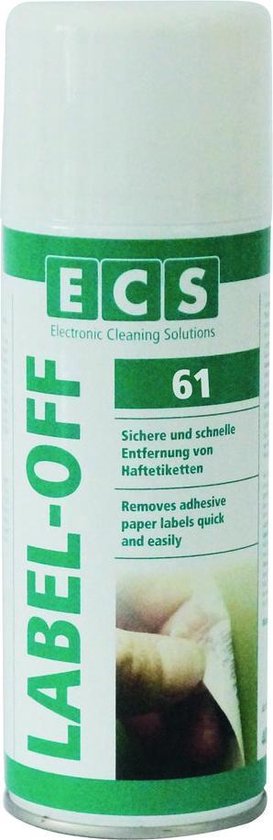 Label Off - Spray die labels eraf haalt - 400 ml | bol.com