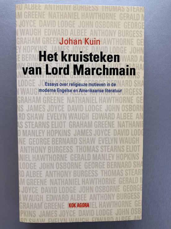 Het kruisteken van lord marchmain, Johan Kuin | 9789024277032 | Boeken ...