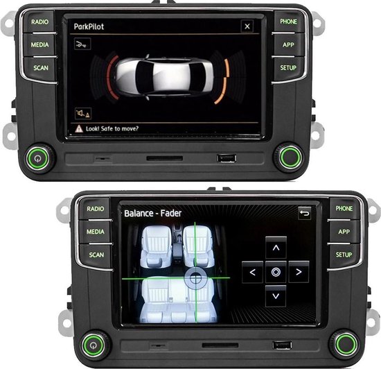 de nieuwe RCD410 CarPlay geschikt voor Skoda Octavia Fabia Rapid ...