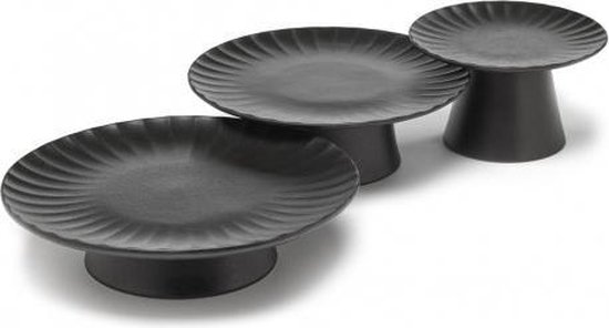Serax - Inku by Sergio Herman - Taartplateau Black M | bol