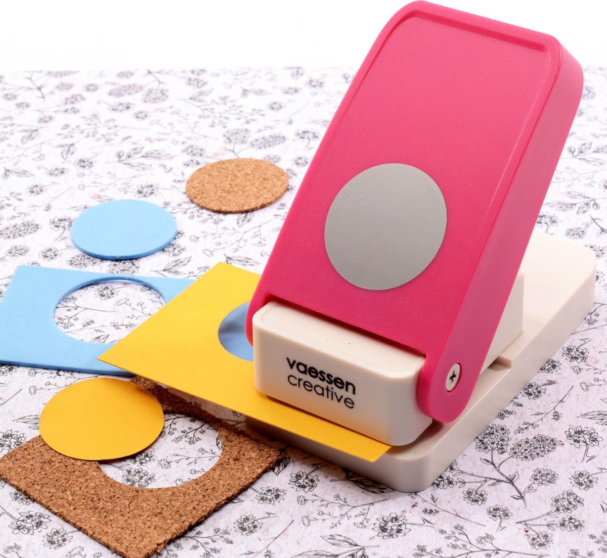 Vaessen Creative pons - Heavy duty - Cirkel Maxi | bol.com