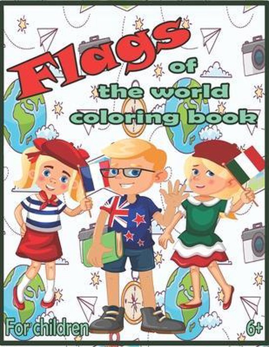 Flags of the World Coloring Book, Zaneta Schary | 9798712774234 ...