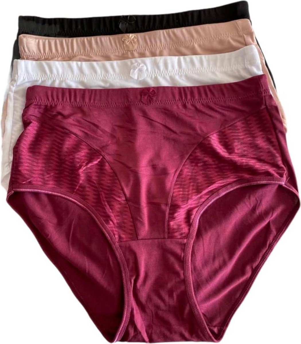 Dames hoge slips 10 pack 4XL 48-52 | bol.com