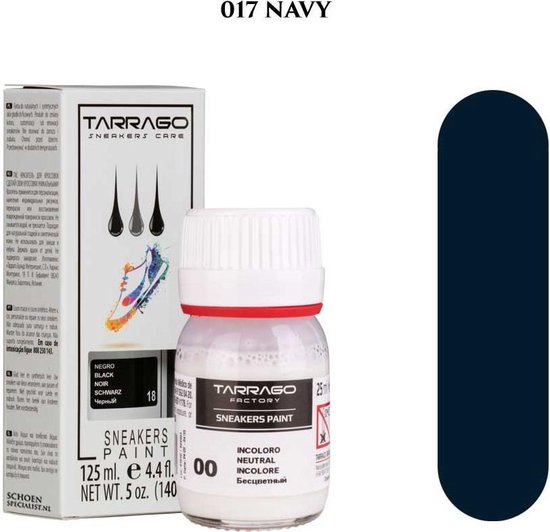 Tarrago Sneakers Paint 25ml - 017 Navy | bol