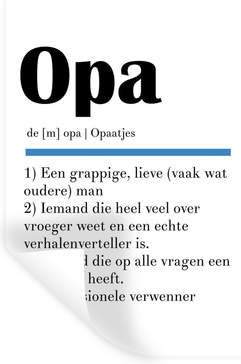 Quotes - Opa betekenis - Spreuken - Woordenboek | bol.com