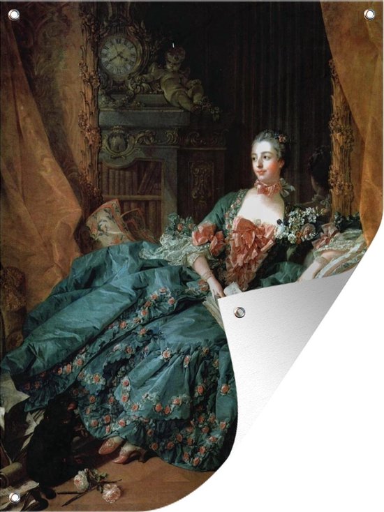Tuin decoratie Madame de Pompadour - Schilderij van Francois Boucher ...