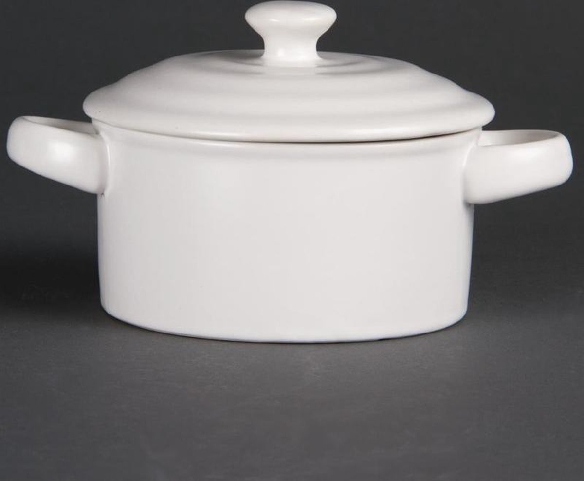 Olympia ronde mini pannetjes wit | 4 Stuks | bol.com