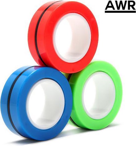AWR - Magneet ringen - Finger Spinner - Magneet Vinger Spinner ...