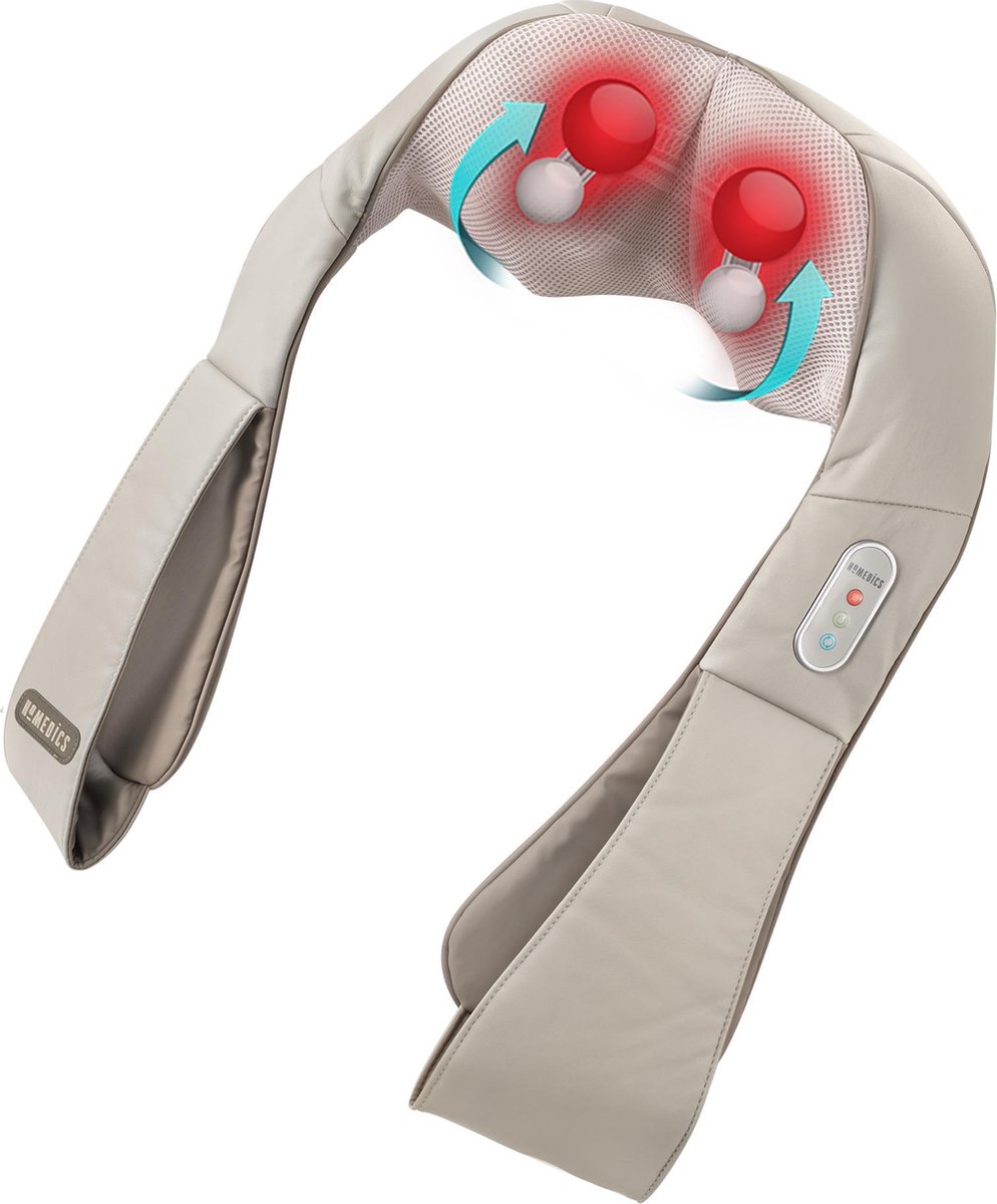 HoMedics NMS620 Shiatsu Luxe Nekmassage Apparaat met Warmte | bol.com