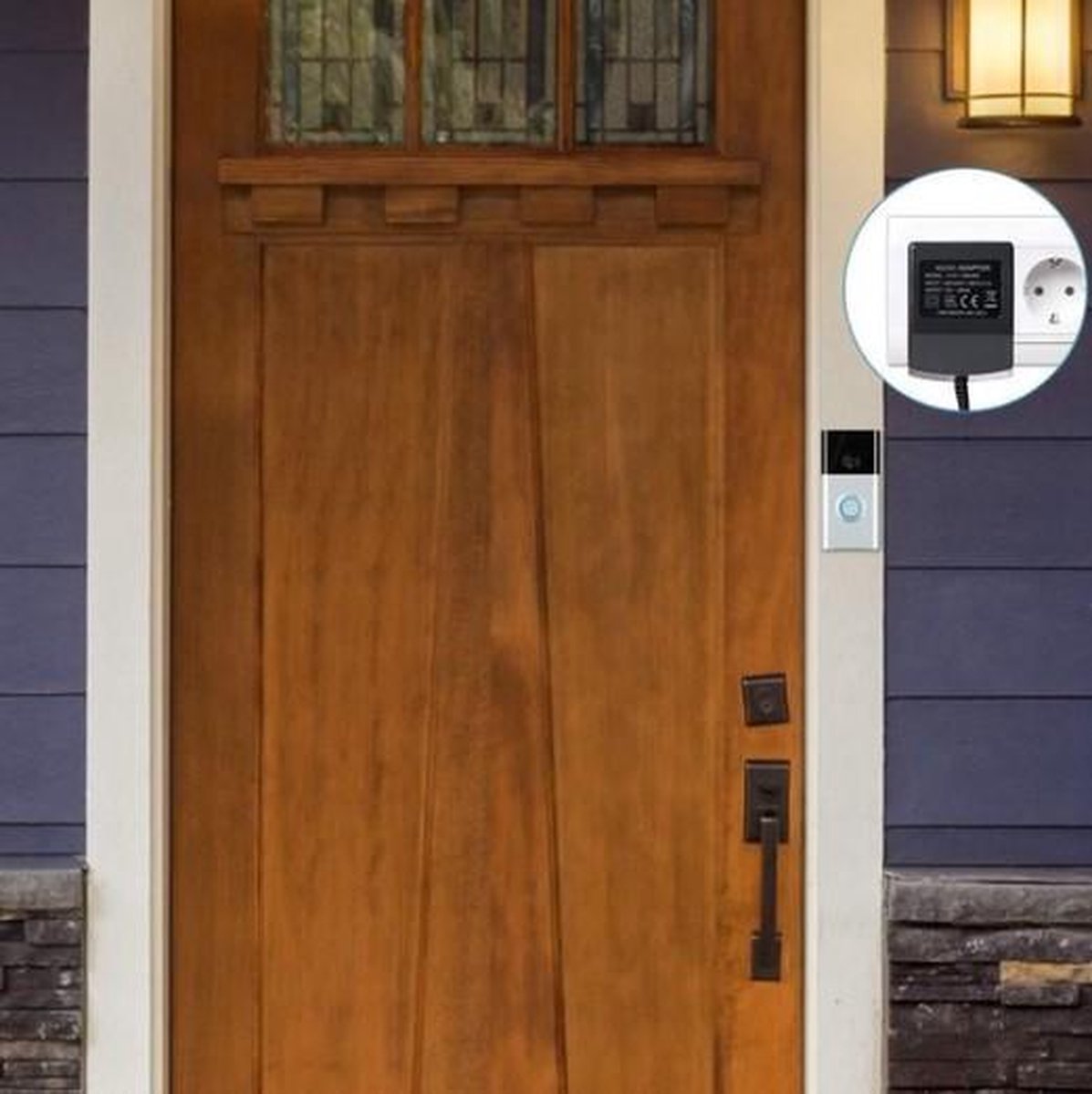 Dark EYE - Video Deurbel Adapter / Voeding - AC18V 500mA, Ring, Shine ...