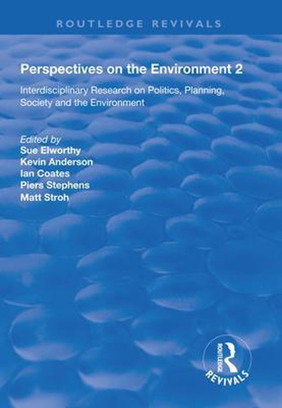 Perspectives on the Environment (Volume 2) | 9781138321632 | Boeken ...