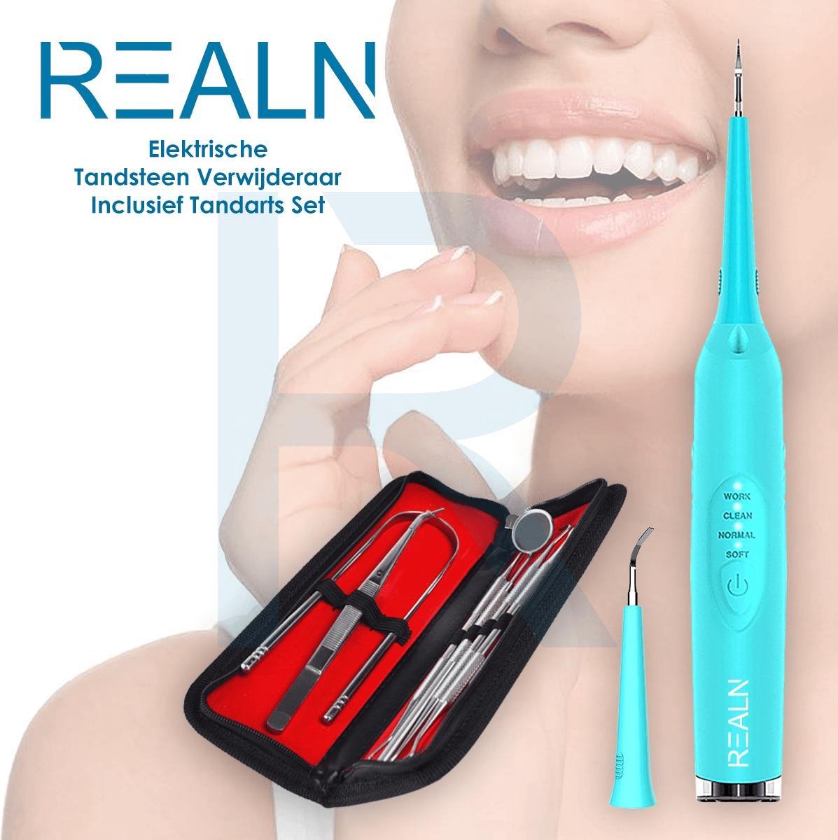 Dissolvant de Tandsteen Verwijderaar électrique RealN avec Set de ...