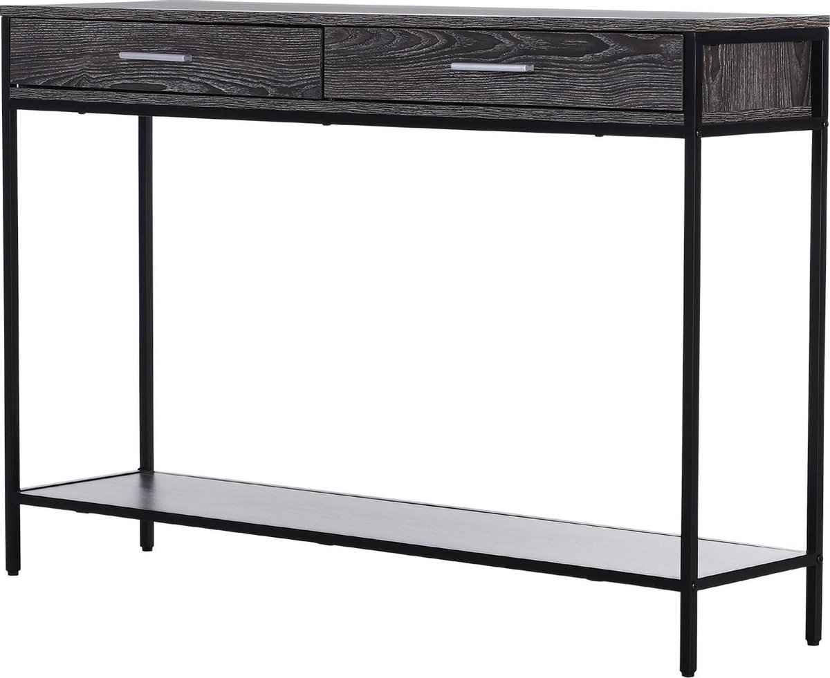 Table console Portland de Nancy's - Table d'appoint - 2 tiroirs ...